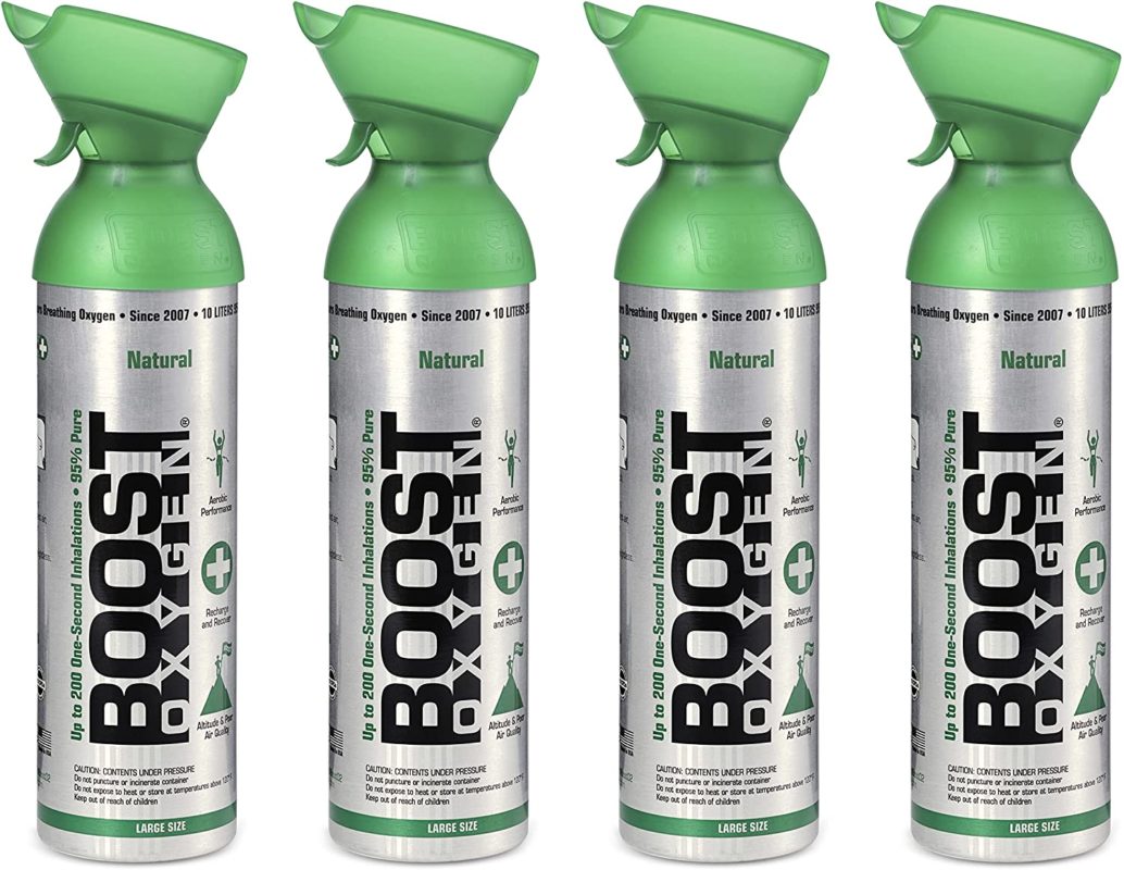Boost Oxygen 10 Liters Large With Up To 200 inhalations - Natural ...